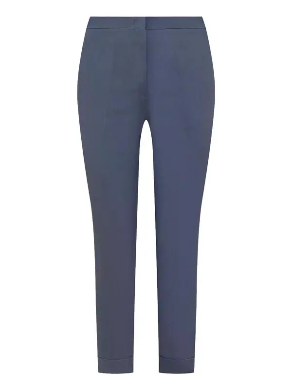 Etro Cropped Trousers - Blue