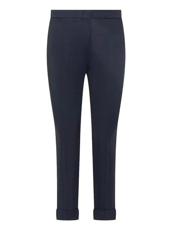 Etro Cropped Trousers - Blue
