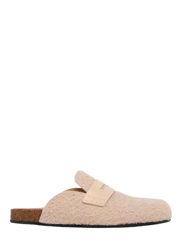 JW Anderson Felt Mules - Neutrals