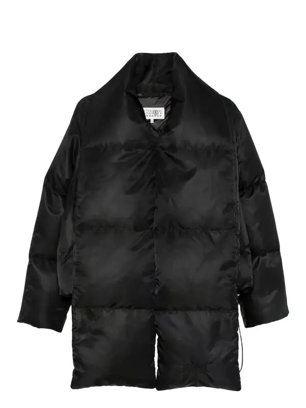 MAISON MARGIELA Quilted Puffer Jacket - Black