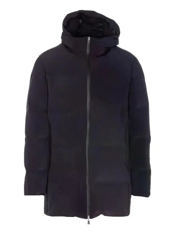 Herno Hooded Padded Coat - Black