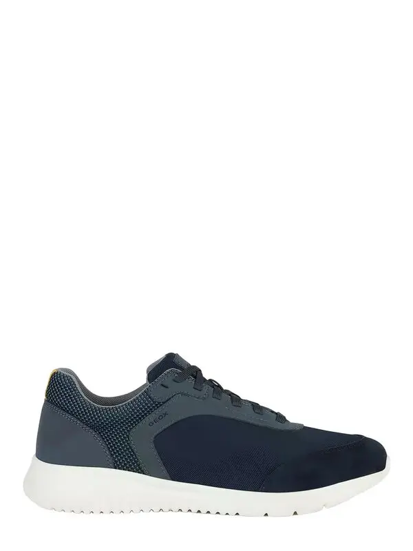 Geox Monreale Mesh-panel Sneakers - Blue