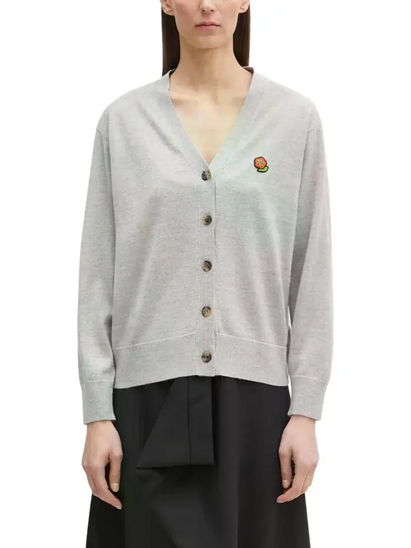 Kenzo Wool Cardigan - Grey