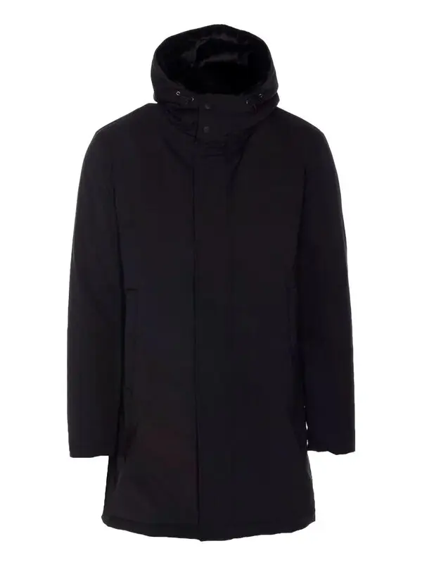 Herno Hooded Parka - Black
