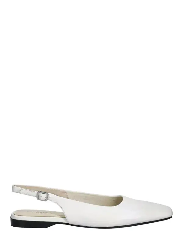 VAGABOND SHOEMAKERS Delia Slingback Flats - White
