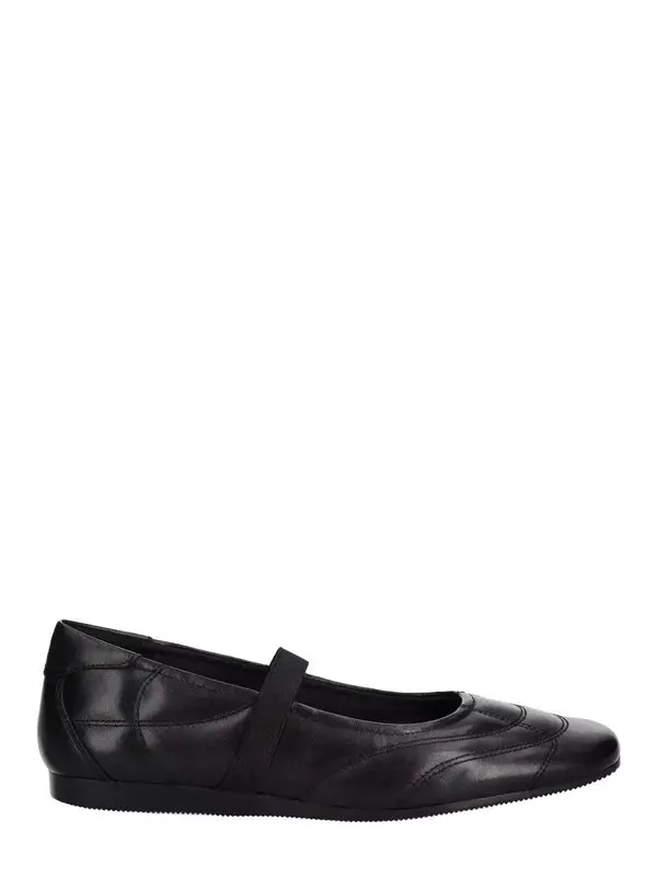 VAGABOND SHOEMAKERS Hillary Quilted Elastic-strap Ballet Flats - Black