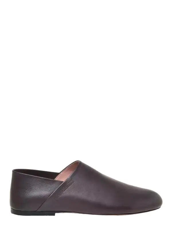 Alberta Ferretti Leather Loafers - Brown