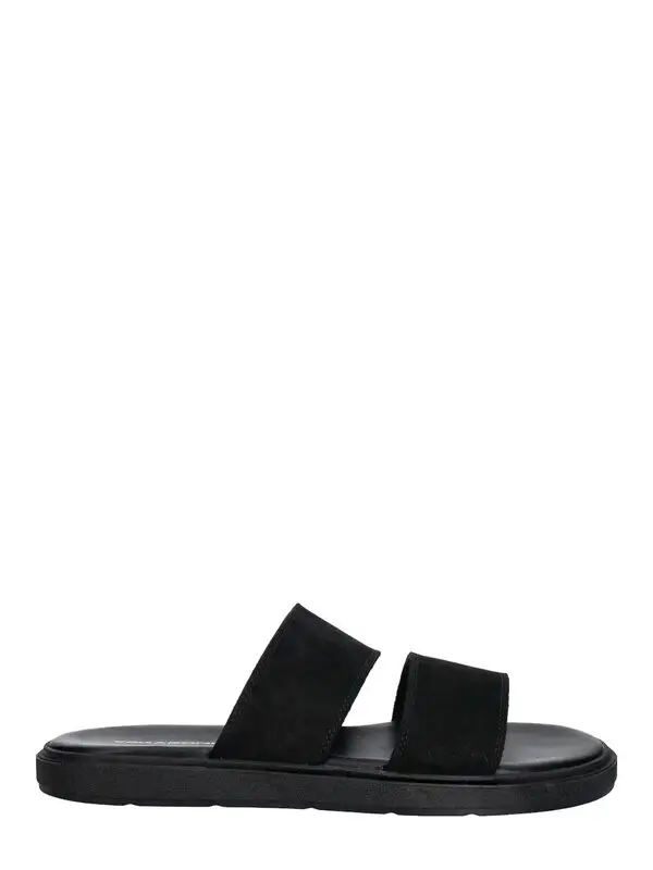 VAGABOND SHOEMAKERS Double-strap Slide Sandals - Black