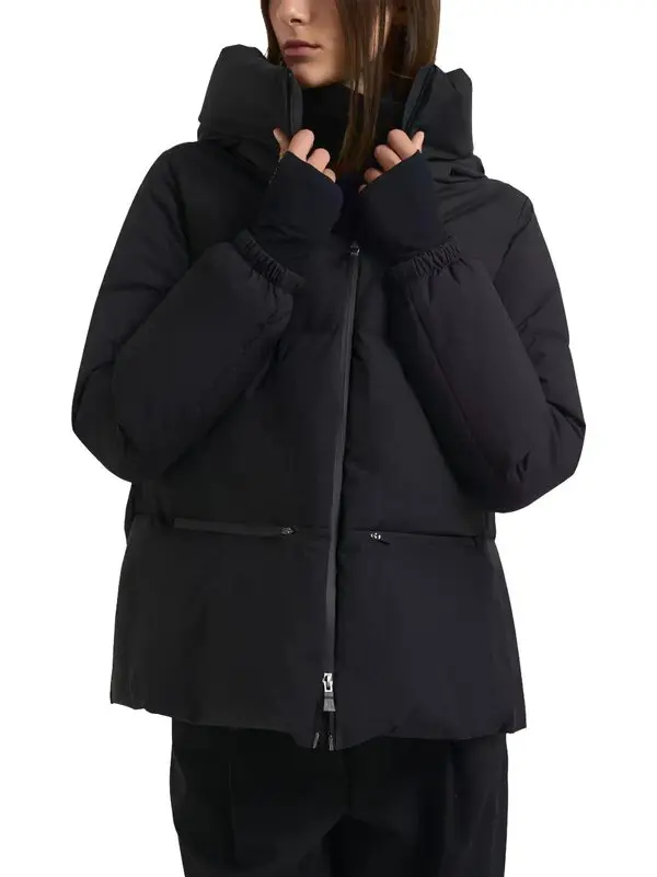 Herno Hooded Padded Puffer Jacket - Black