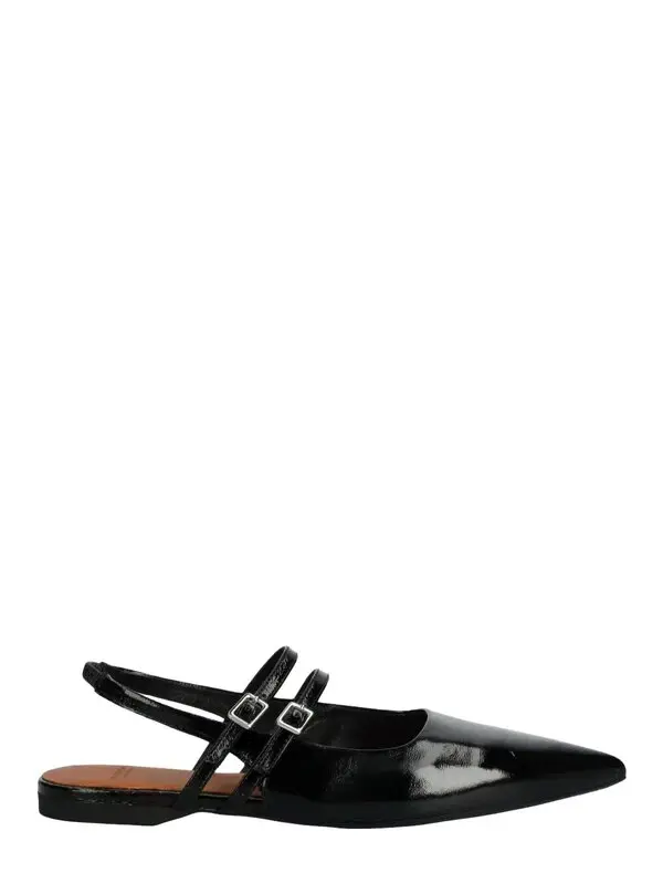 VAGABOND SHOEMAKERS Hermine Patent Leather Ballet Flats - Black