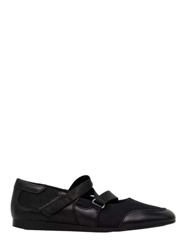 VAGABOND SHOEMAKERS Hillary Crossover-strap Ballet Flats - Black
