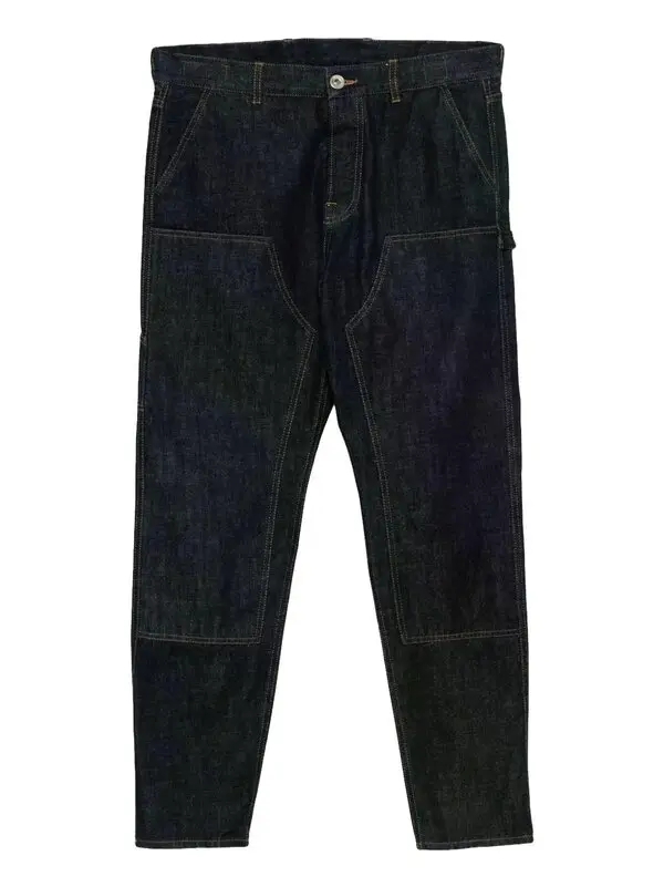Eleventy Double-pocket Denim Pants - Blue
