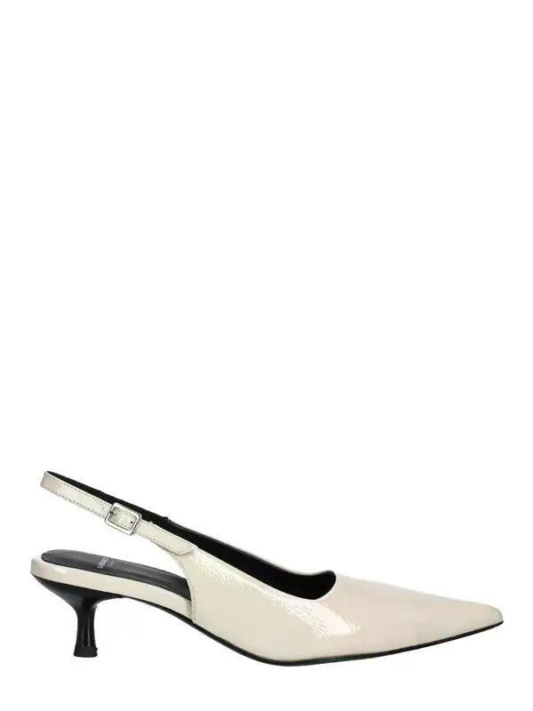 VAGABOND SHOEMAKERS 47mm Lykke Slingback Pointed-toe Pumps - Neutrals