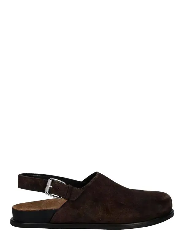 VAGABOND SHOEMAKERS Effie Slingback Buckle Mules - Brown
