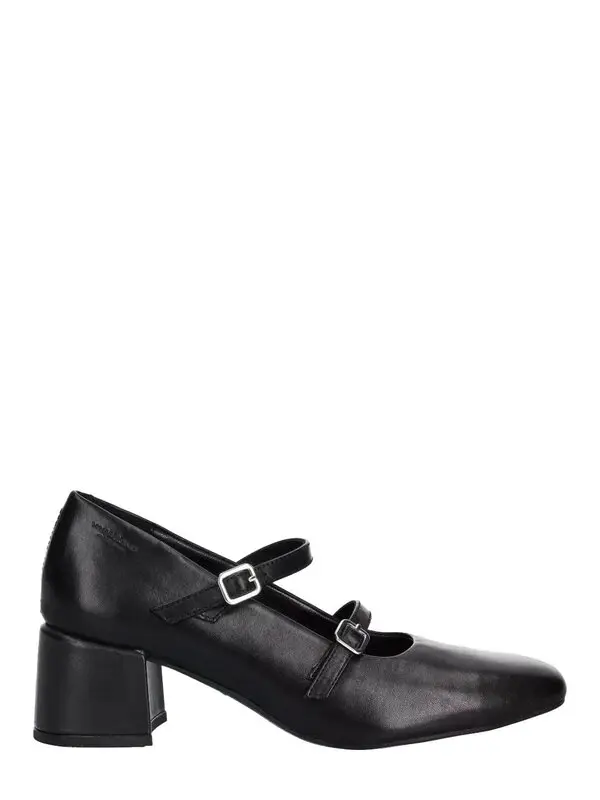 VAGABOND SHOEMAKERS Double-buckle Block-heel Pumps - Black