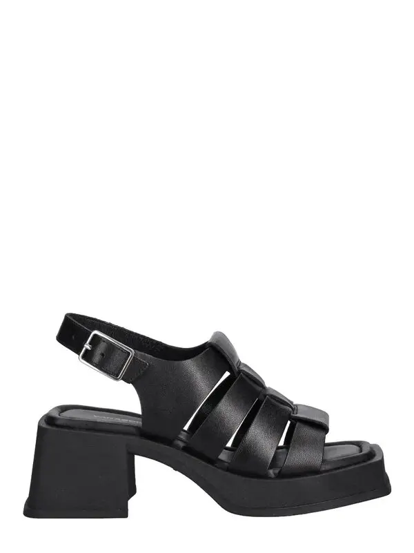 VAGABOND SHOEMAKERS Hennie Caged Block-heel Sandals - Black