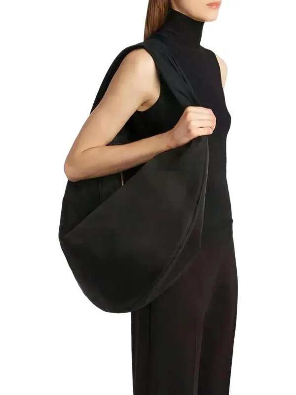 Khaite Extra Large Olivia Hobo Shoulder Bag - Black