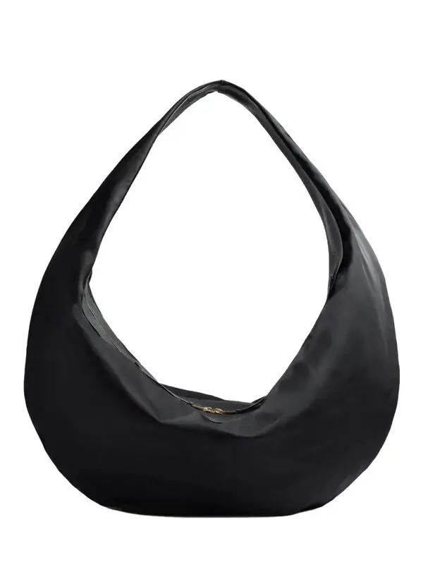 Khaite Olivia Hobo Shoulder Bag - Black