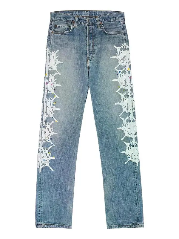 SP5DER Web-print Jeans - Blue