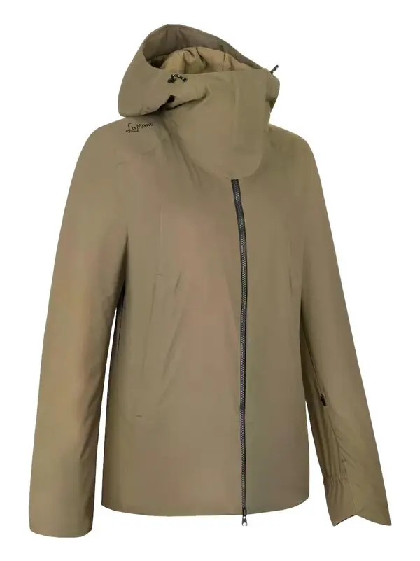 LAMUNT Hooded Performance Jacket - Brown