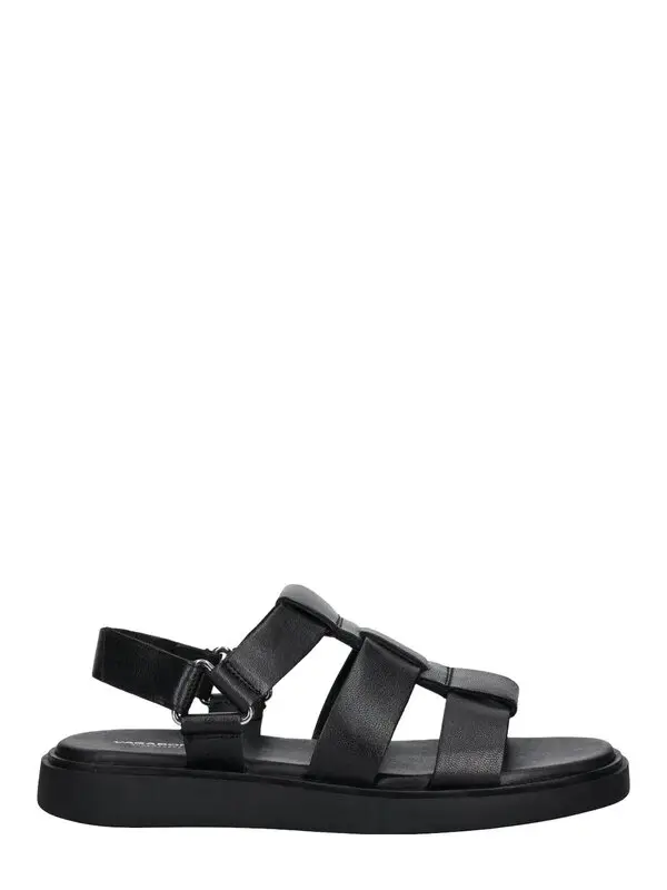 VAGABOND SHOEMAKERS Connie Leather Buckle Sandals - Black