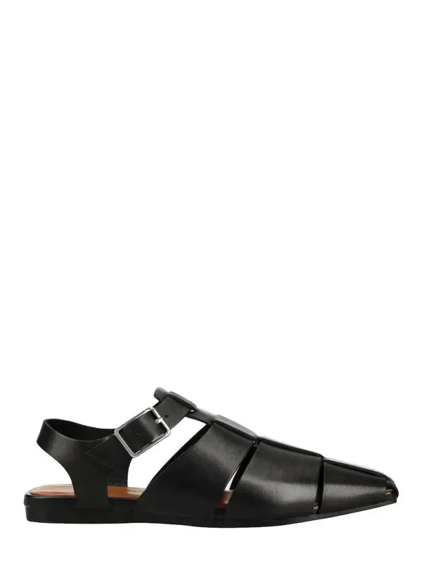 VAGABOND SHOEMAKERS Wioletta Buckle-fastening Leather Sandals - Black