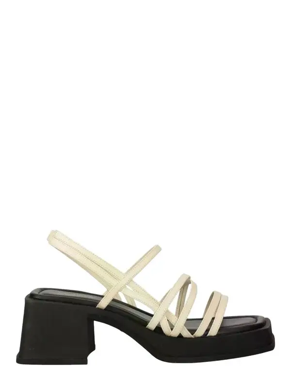 VAGABOND SHOEMAKERS Multi-strap Block-heel Pumps - Neutrals