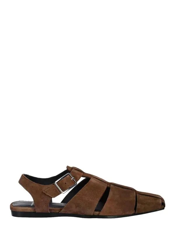 VAGABOND SHOEMAKERS Wioletta Buckle-fastening Cut-out Sandals - Brown