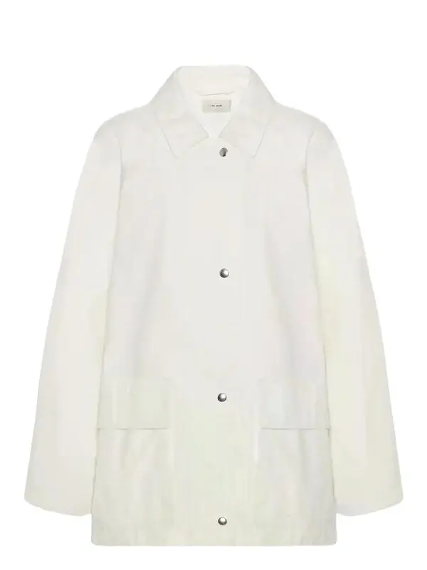THE ROW Button-front Utility Jacket - White