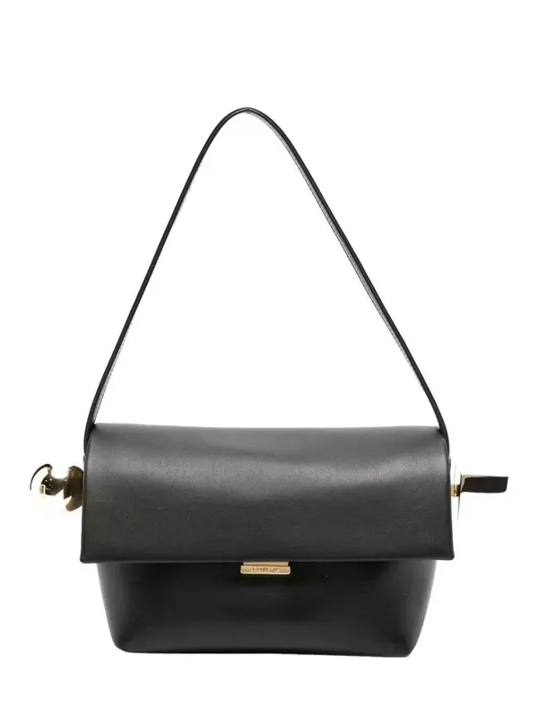 Jacquemus Le Rond Carré Shoulder Bag - Black