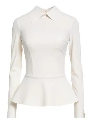 Chiara Boni La Petite Robe Peplum Top - Off White