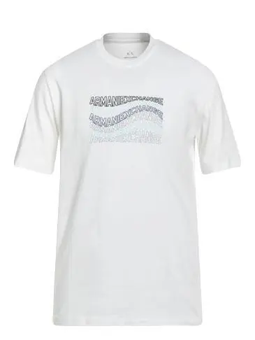 Armani Exchange T-shirt Midnight Size Cotton - Off White
