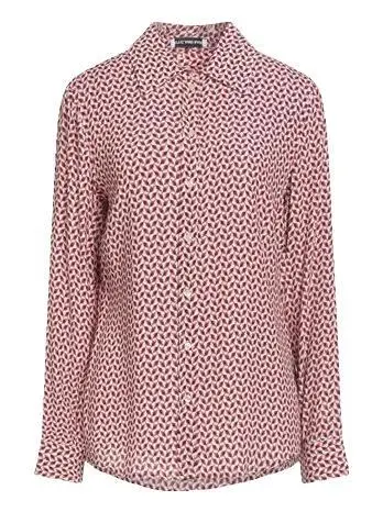 ATTIC AND BARN Crepe Shirt - Pink