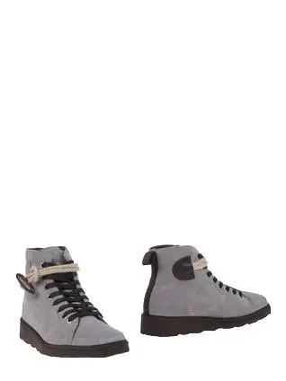PANCHIC Lace-up Ankle Boots - Grey