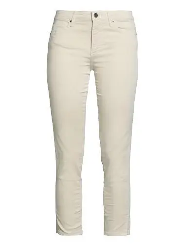 Armani Exchange Tapered Trousers With Logo - Beige