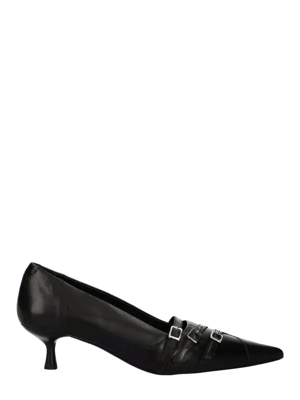 VAGABOND SHOEMAKERS 47mm Lykke Buckle-detail Pumps - Black