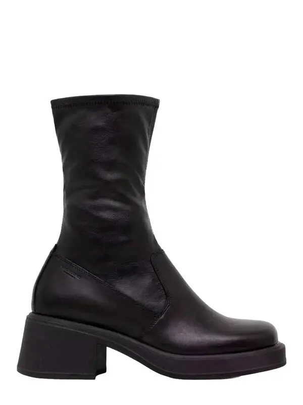 VAGABOND SHOEMAKERS 59mm Dorah Leather Boots - Black