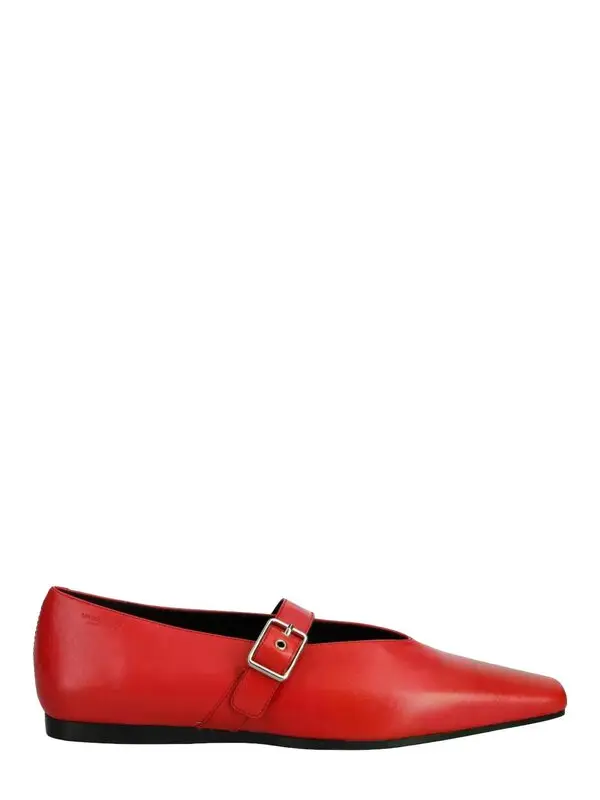 VAGABOND SHOEMAKERS Wioletta Buckle-strap Ballet Flats - Red