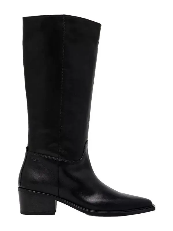 VAGABOND SHOEMAKERS Kelsey Leather Pointed-toe Boots - Black