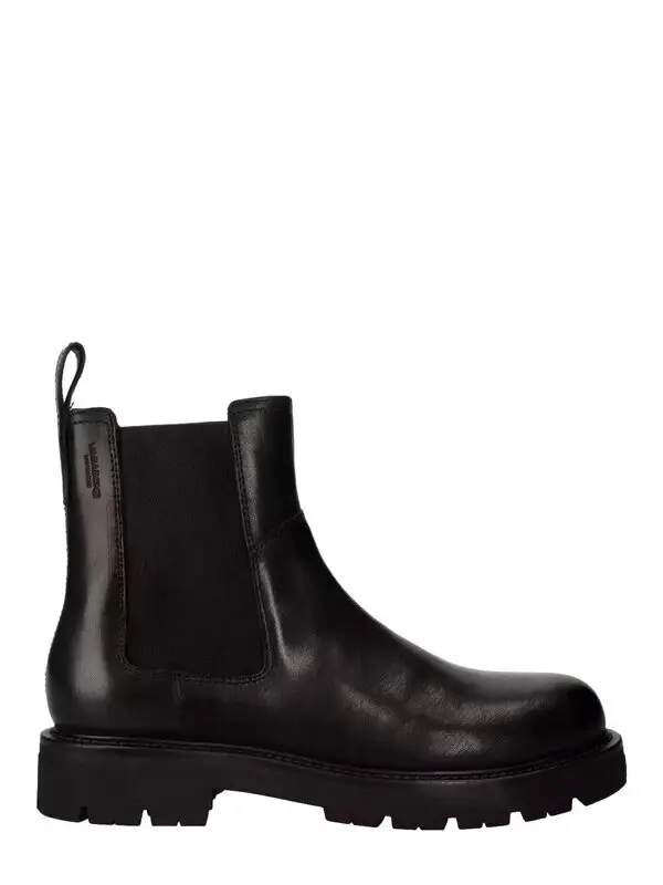 VAGABOND SHOEMAKERS Leather Chelsea Boots - Black