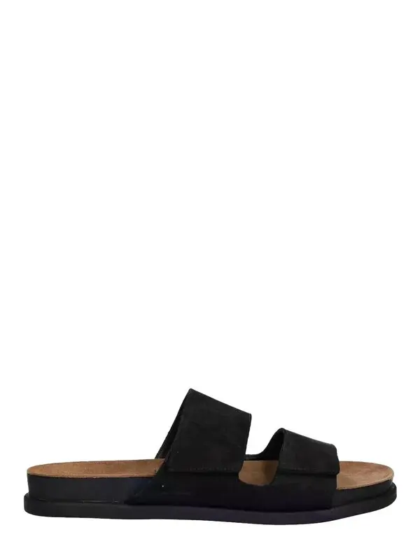 VAGABOND SHOEMAKERS Double Strap Slip-on Sandals - Black