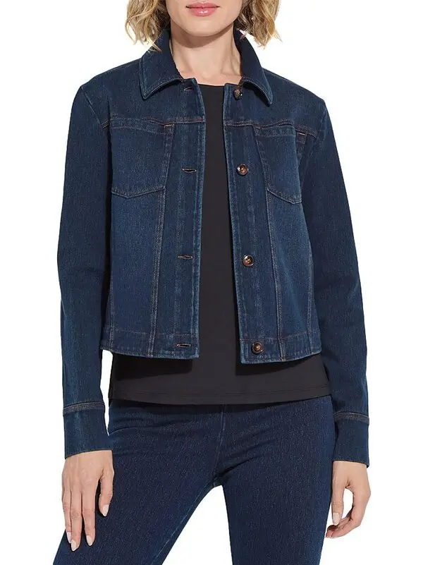 Lyssé Classic Denim Jacket - Indigo