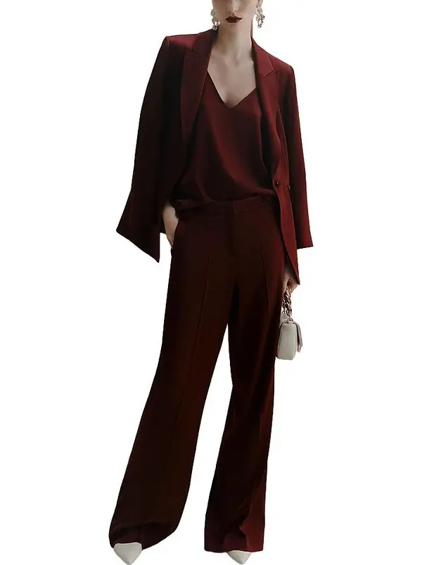Marella Trousers - Bordeaux