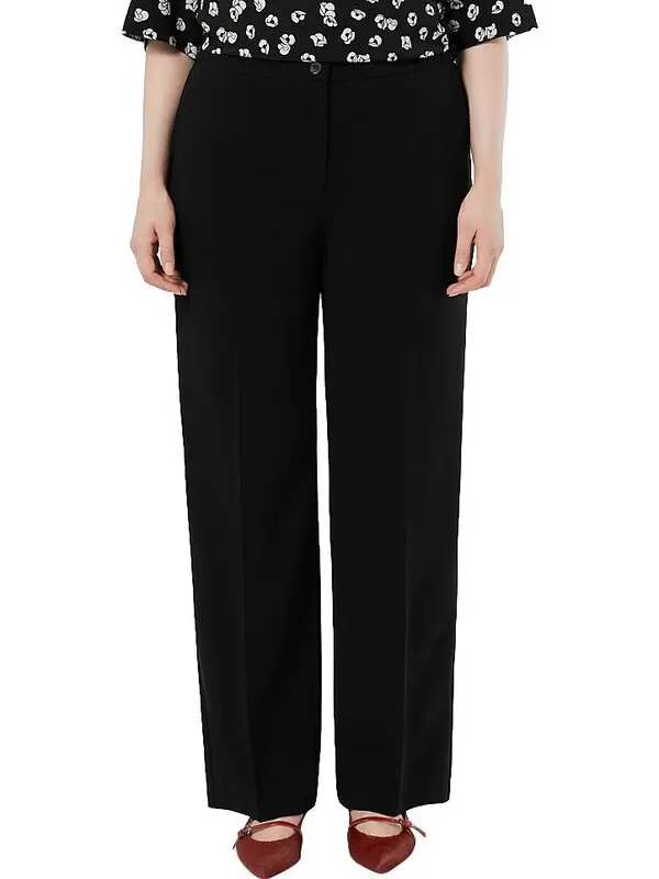 Marina Rinaldi Franz Straight Leg Pants - Black