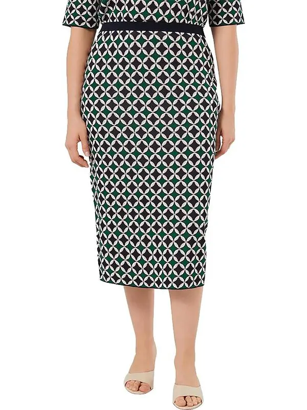 Marina Rinaldi Crea Knitted Skirt - Midnightbl
