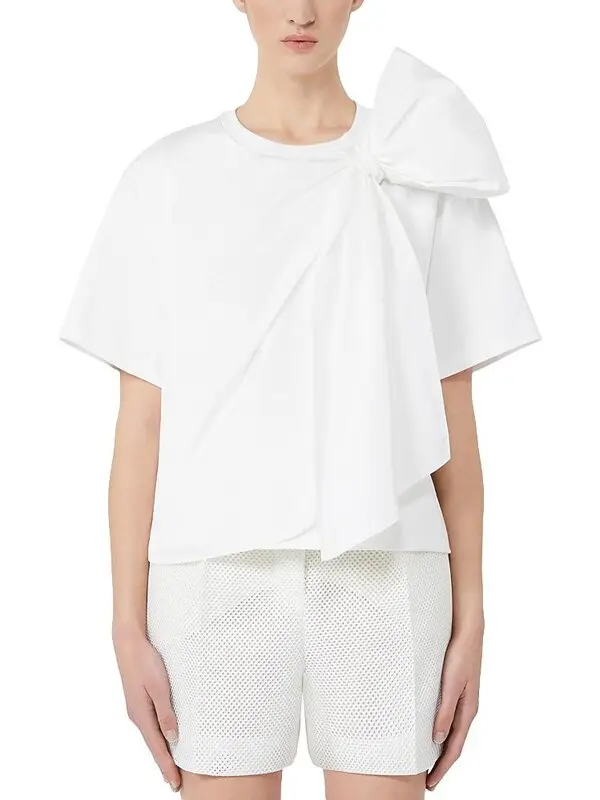 Max Mara Colle Top - White
