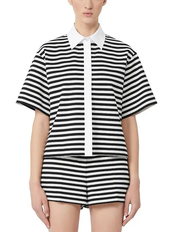 Max Mara Wilson Top - White Blac