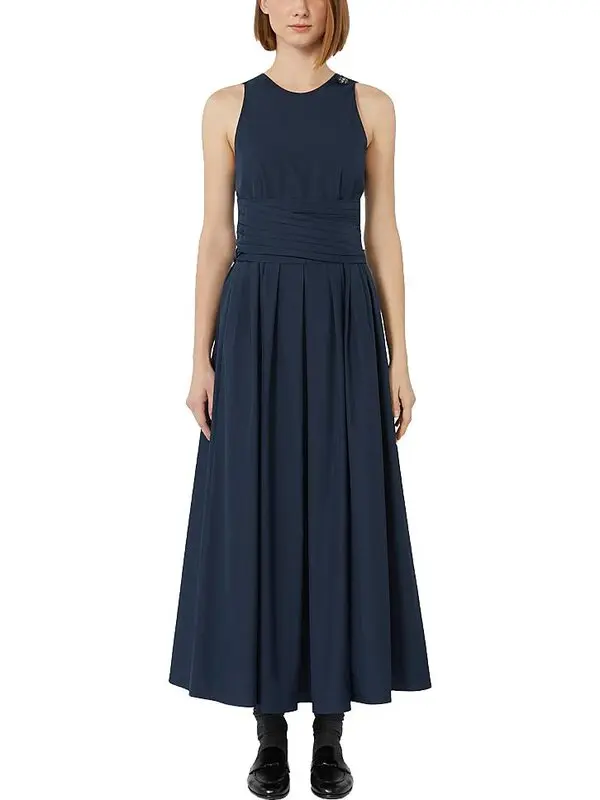 Max Mara Ussita Cotton Dress - Ultramarin
