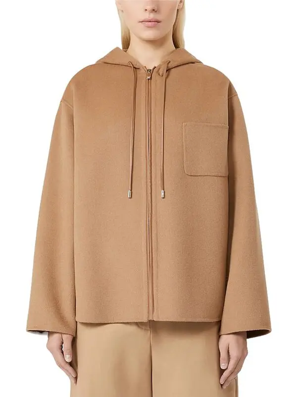 Max Mara Mina Zip Jacket - Camel