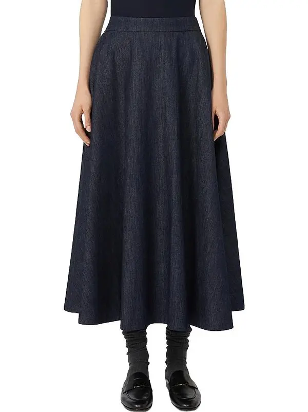 Max Mara Cecile Midi Skirt - Ultramarin